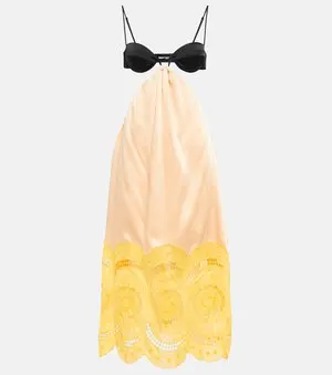 Stella McCartney Embroidered Cutout Gown - Multicoloured