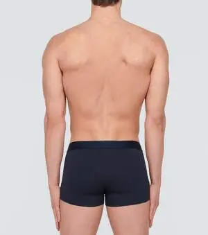 Sunspel Set Of 3 Cotton-blend Boxer Briefs