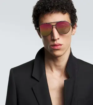 Dior Cd Link R1u Aviator Sunglasses