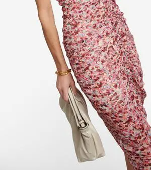 MARANT ETOILE Falone Printed Georgette Midi Dress