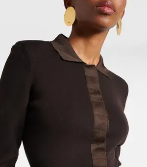 TOM FORD Wool And Silk-blend Minidress