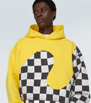 ERL Cotton Jersey Hoodie