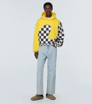 ERL Cotton Jersey Hoodie