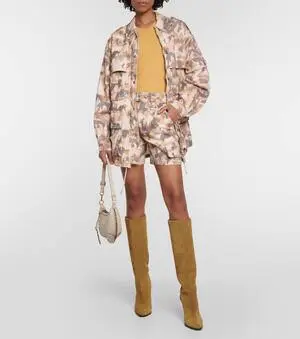 Isabel Marant Étoile Eliano High-rise Denim Shorts
