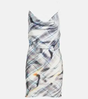 Y/project Invisible Strap Slip Dress - Multicoloured