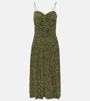 Isabel Marant Étoile Elisabeth Printed Jersey Midi Dress - Multicoloured