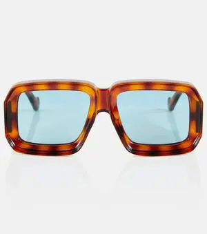 Loewe Oversized Square Frame Sunglasses - Multicoloured