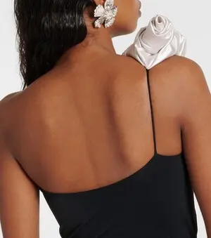 Magda Butrym One-shoulder Gown With Ruffled Detail