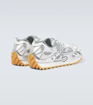 Bottega Veneta Orbit Sneakers - Silver