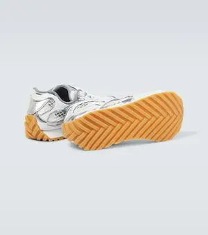 Bottega Veneta Orbit Sneakers - Silver