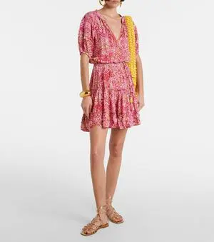 Poupette St Barth Bona Floral Minidress
