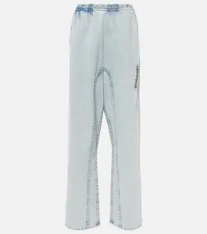 Y/project Wide-leg Jeans - Blue