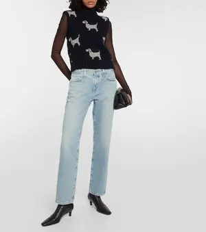 Ag Remy Low-rise Straight Jeans