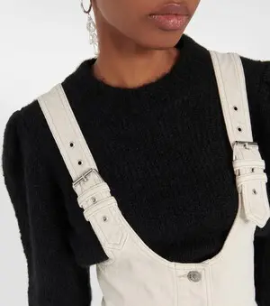 MARANT ETOILE Filipine Denim Mini Dress
