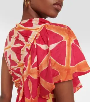 Ulla Johnson Printed Silk Maxi Dress - Multicoloured
