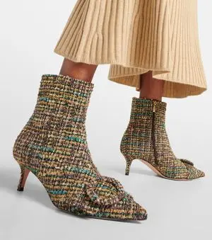 GIANVITO ROSSI 55 Boucle" Ankle Boots