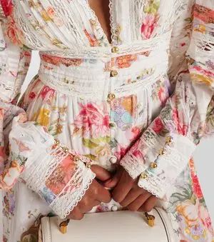 Camilla Sew Yesterday Floral Midi Dress