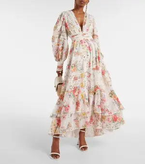 Camilla Sew Yesterday Floral Midi Dress