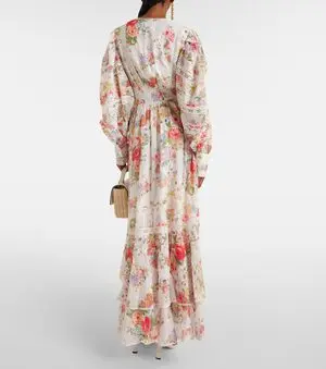 Camilla Sew Yesterday Floral Midi Dress