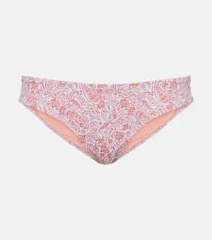 Heidi Klein Muskmelon Bay Printed Bikini Bottoms - Multicoloured