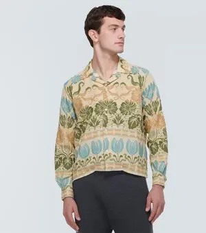 BODE Tulipa Printed Cotton Shirt