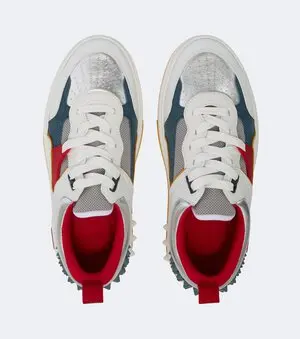 CHRISTIAN LOUBOUTIN Astroloubi Leather Sneakers - Multicoloured