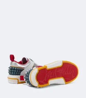 CHRISTIAN LOUBOUTIN Astroloubi Leather Sneakers - Multicoloured
