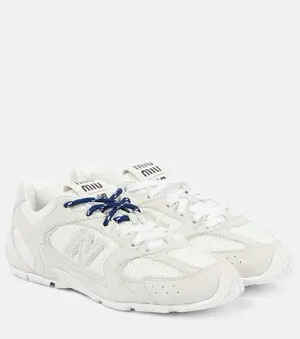 MIU MIU Miu Miu X New Balance 530 SL Suede Trainers