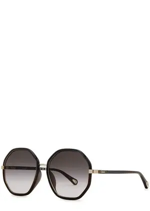Chloé Octagon Frame Sunglasses - Grey