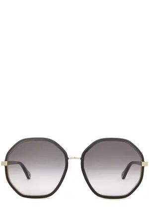 Chloé Octagon Frame Sunglasses