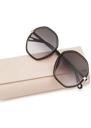 Chloé Octagon Frame Sunglasses