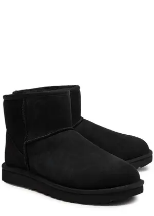 UGG Classic Mini Ii Suede Boots - Black