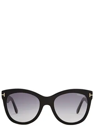 TOM FORD Wallace Round Frame Sunglasses