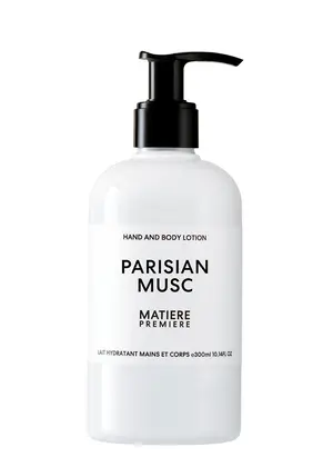 MATIERE PREMIERE Parisian Musc Hand And Body Lotion Hand And Body Lotion, Easily Absorbed, Leaves Skin Soft, Scented, Vegetal And Musky Notes - Na