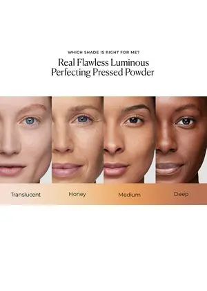 Laura Mercier Real Flawless Luminous Perfecting Pressed Powder - Translucent Deep
