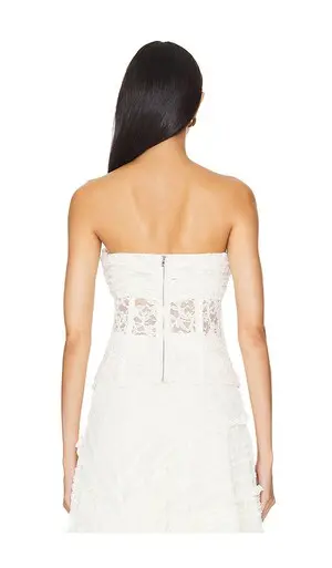Rokh Twisted Knot Laced Corset
