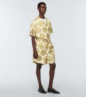 Commas Printed Silk Shirt - Multicoloured