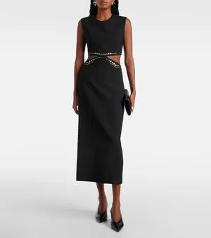 Dorothee Schumacher Embellished Midi Dress