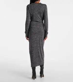 MARANT ETOILE Lisy Midi Dress