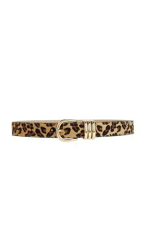 PETIT MOMENTS Polished Faux Fur Belt