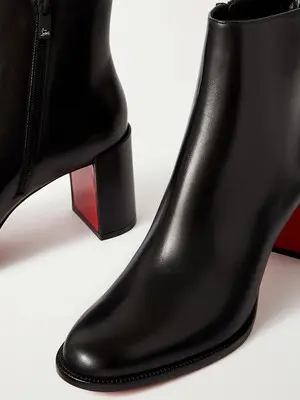 CHRISTIAN LOUBOUTIN Adoxa 70 Leather Ankle Boots