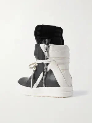 Rick Owens Geobasket Leather High-top Trainers