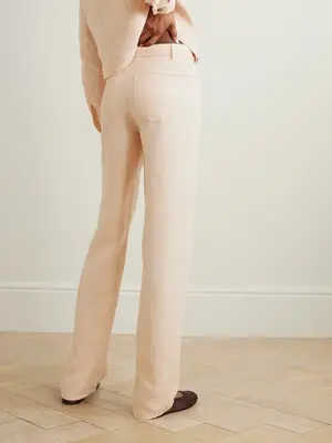 Loulou De Saison Loulou Studio Peran Woven Straight-leg Trousers