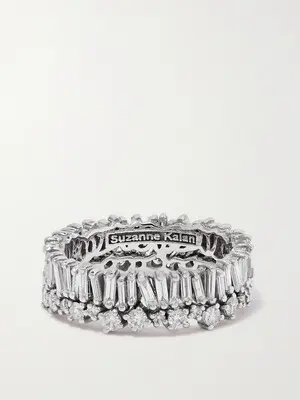 SUZANNE KALAN 18-karat Diamond Ring - Silver