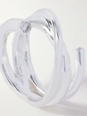 Completedworks Plated Recycled Cubic Zirconia Ring - Silver