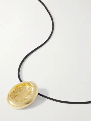 YSSO Plated Pendant Necklace - Gold