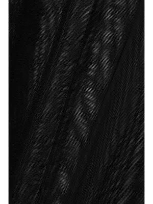 Norma Kamali Stretch-mesh Maxi Dress