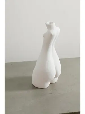 Anissa Kermiche Tit For Tat Ceramic Candlestick