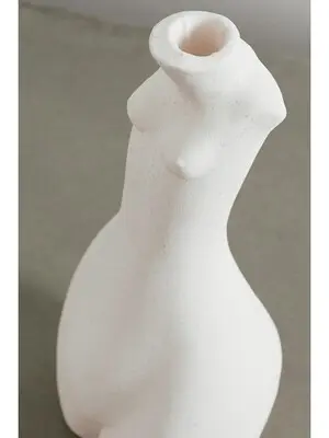 Anissa Kermiche Tit For Tat Ceramic Candlestick
