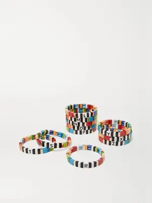 ROXANNE ASSOULIN Alphabet Soup Beaded Bracelet
